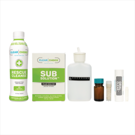 Clear Choice Rescue Cleanse 17oz, Sub-Solution & Oral Clear ...